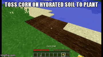 [1.8] One Command - Grow-able Corn and Edible Popcorn V4 Minecraft Map